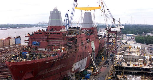 Why Can't the U.S. Build Ships? - by Brian Potter