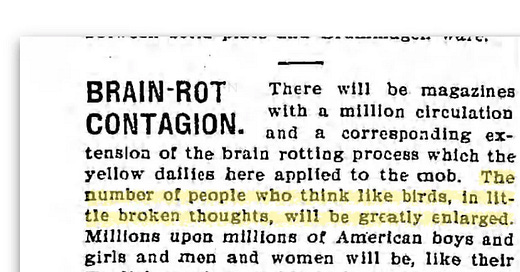 The 1800s Had 'Brainrot' Too! - by Louis Anslow