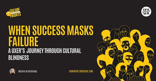UX Mentor Diaries | Marina Krutchinsky | Substack