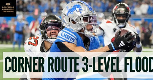 Corner Route 3-Level Flood - by Preston Troyer