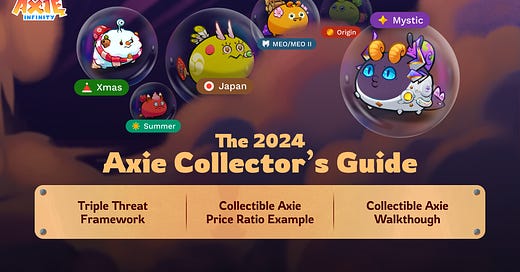 The 2024 Axie Collector’s Guide - by Axie Infinity