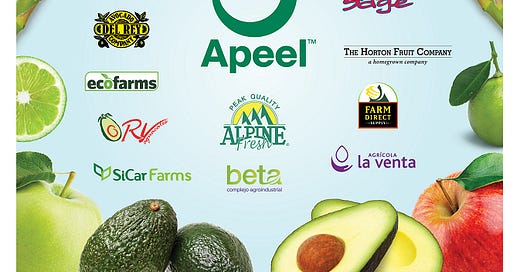 Full List of Grocers / Produce Farms Selling Apeel-Coated Produce