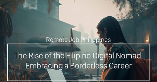 Remote Job Philippines | Substack
