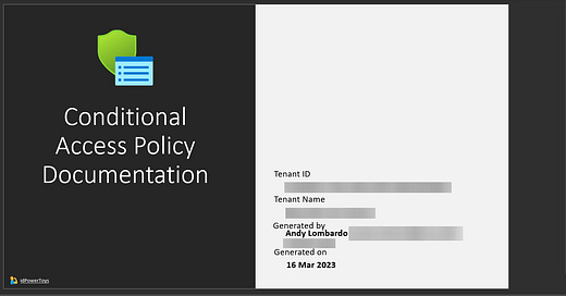 Document Conditional Access in a Click - by Andy Lombardo Document Conditional Access in a Click - by Andy Lombardo