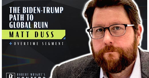 NonZero Newsletter | Robert Wright | Substack