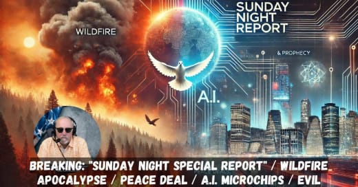 BREAKING: Sunday Night Special Report | Wildfire Apocalypse, Peace ...