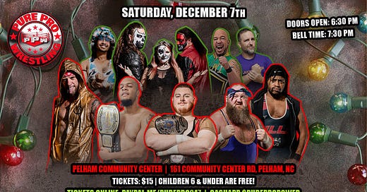 DMV Wrestling News | Jeff Quinton | Substack