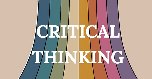 Critical Thinking | Lindsey Adler | Substack