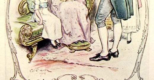 Fanny Price And Sir Thomas Bertram - Joyie Talks Books