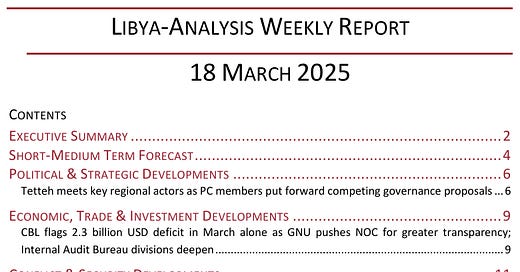 Libya-Analysis | Substack