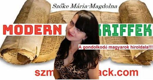Szőke Mária Magdolna - Modern Apokrif | Substack