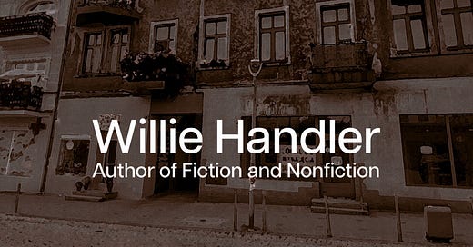 Willie’s Substack | A Jew Lost in the Wilderness | Substack