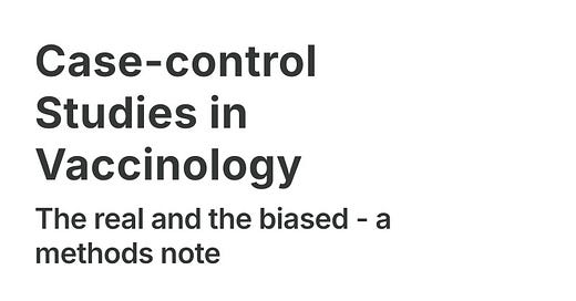 Case-control Studies in Vaccinology