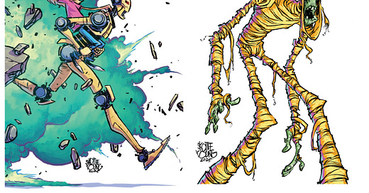 Stupid Fresh Mess | Skottie Young | Substack