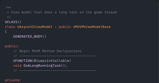 Unreal Engine - AsyncTask, Promises, Futures, and Responsive UI