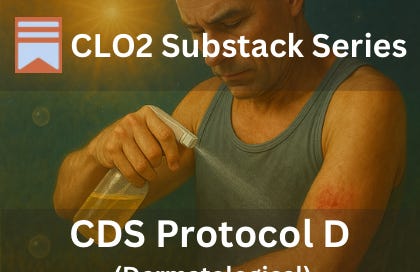 CDS Topical Protocol for Treating Skin Issues