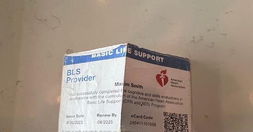 The Preparation | Maxim Benjamin Smith | Substack