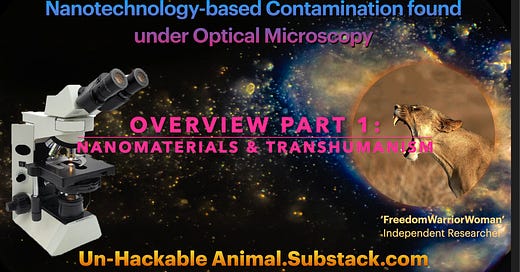 Un-Hackable Animal's Substack | FreedomWarriorWoman | Substack