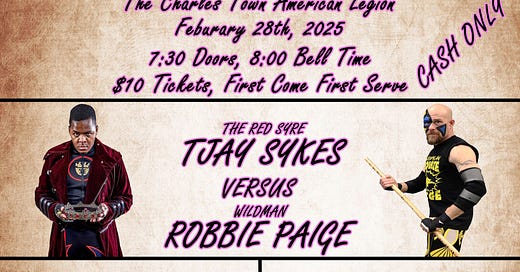 DMV Wrestling News | Jeff Quinton | Substack