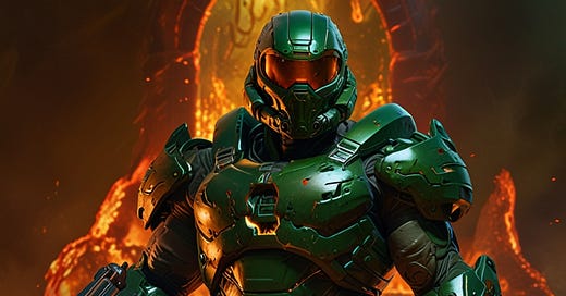 AI DOOM: AI Generates Playable DOOM Game - by DB