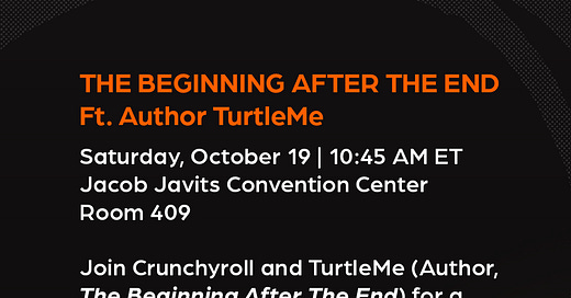 Crunchyroll TBATE Panel - by TurtleMe - TurtleTalks