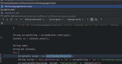 Quick note about CVE-2024-21683 - Authenticated Remote Code Execution in Atlassian Confluence