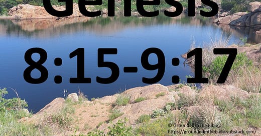 Genesis 8:15-9:17: God's Promise to Noah - by Karen Hoffman