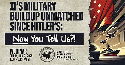 Present Danger: China | Substack