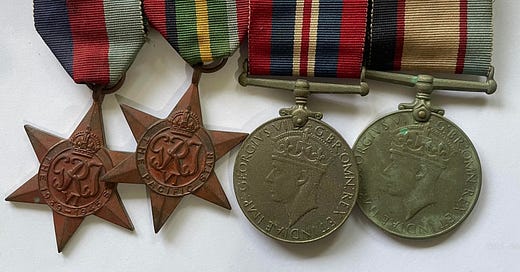 Hugh Findlay Hay QX28766 Pte 2nd AIF - by Jean Hay