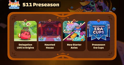 The Origins S11 Preseason is LIVE! - The Lunacian