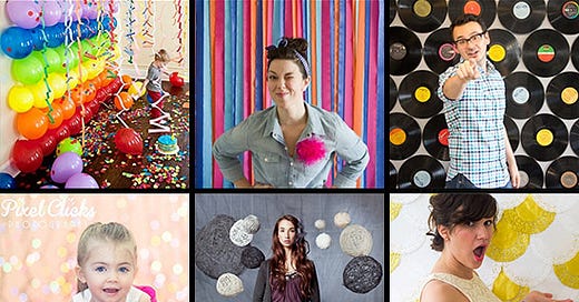 55 Awesome DIY Photography Backdrops - by Brad