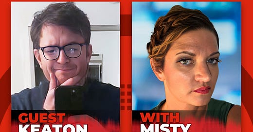 Keaton Weiss, co-Host/co-Founder of Due Dissidence on The Misty Winston ...