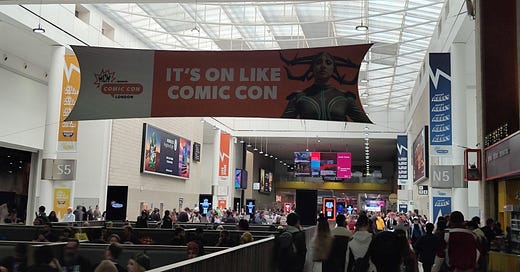 MCM Comic Con London - Part 1 - Iqbal Ali, D9 Comics & Matt Garvey