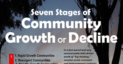 Seven Stages of Community Growth and Decline