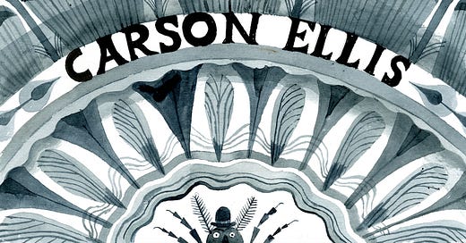 Book Cover Design - by Carson Ellis - Slowpoke