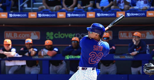 Just Mets | Michael Baron | Substack