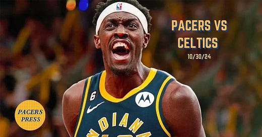 Pacers Press | Zach Pearson | Substack