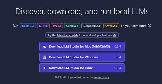 Running Models Locally with LM Studio - by Elisa Terumi