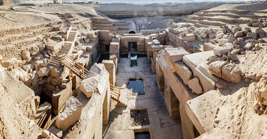 The True Age of the Osirion at Abydos, an Antediluvian Temple
