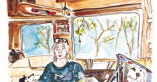 The Travelling Artist | Jo Scott | Substack