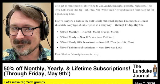 The Lunduke Journal of Technology | Bryan Lunduke | Substack