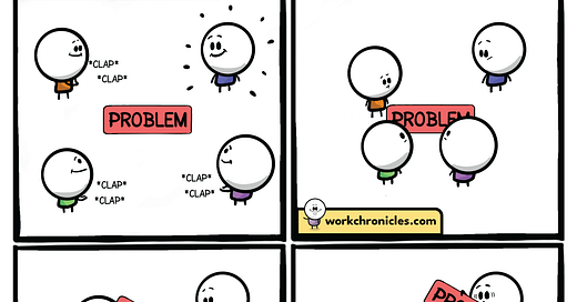 (comic) Suggesting a solution - Work Chronicles