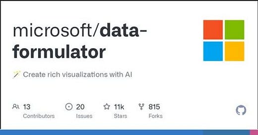Microsoft Data Formulator - by Sihai Bai - The AI Architect
