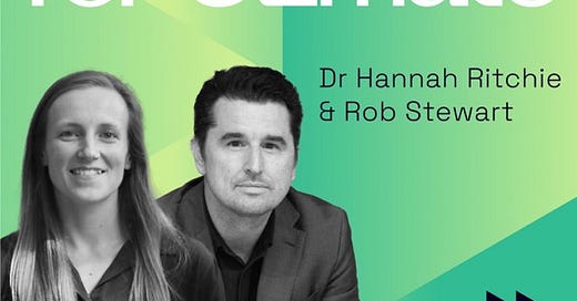 Sustainability by numbers | Hannah Ritchie | Substack