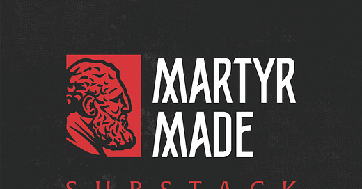 The Martyr Made Substack | Darryl Cooper | Substack