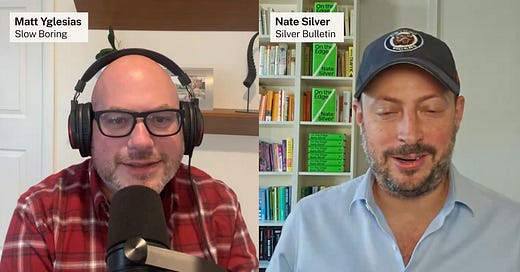 My chat with Nate Silver