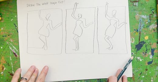 Introvert Drawing Club | Beth Spencer | Substack