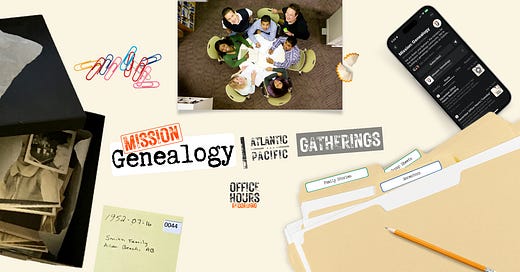Mission: Genealogy | Substack