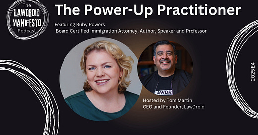 LawDroid Manifesto | Tom Martin | Substack