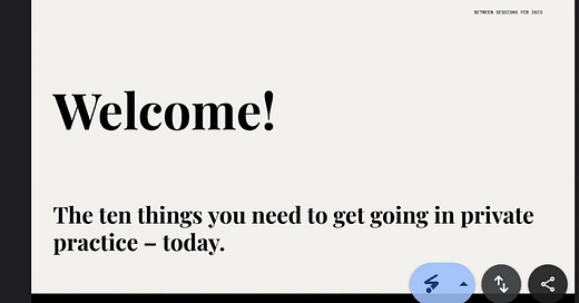 Between Sessions | The CBT Psychotherapists | Substack